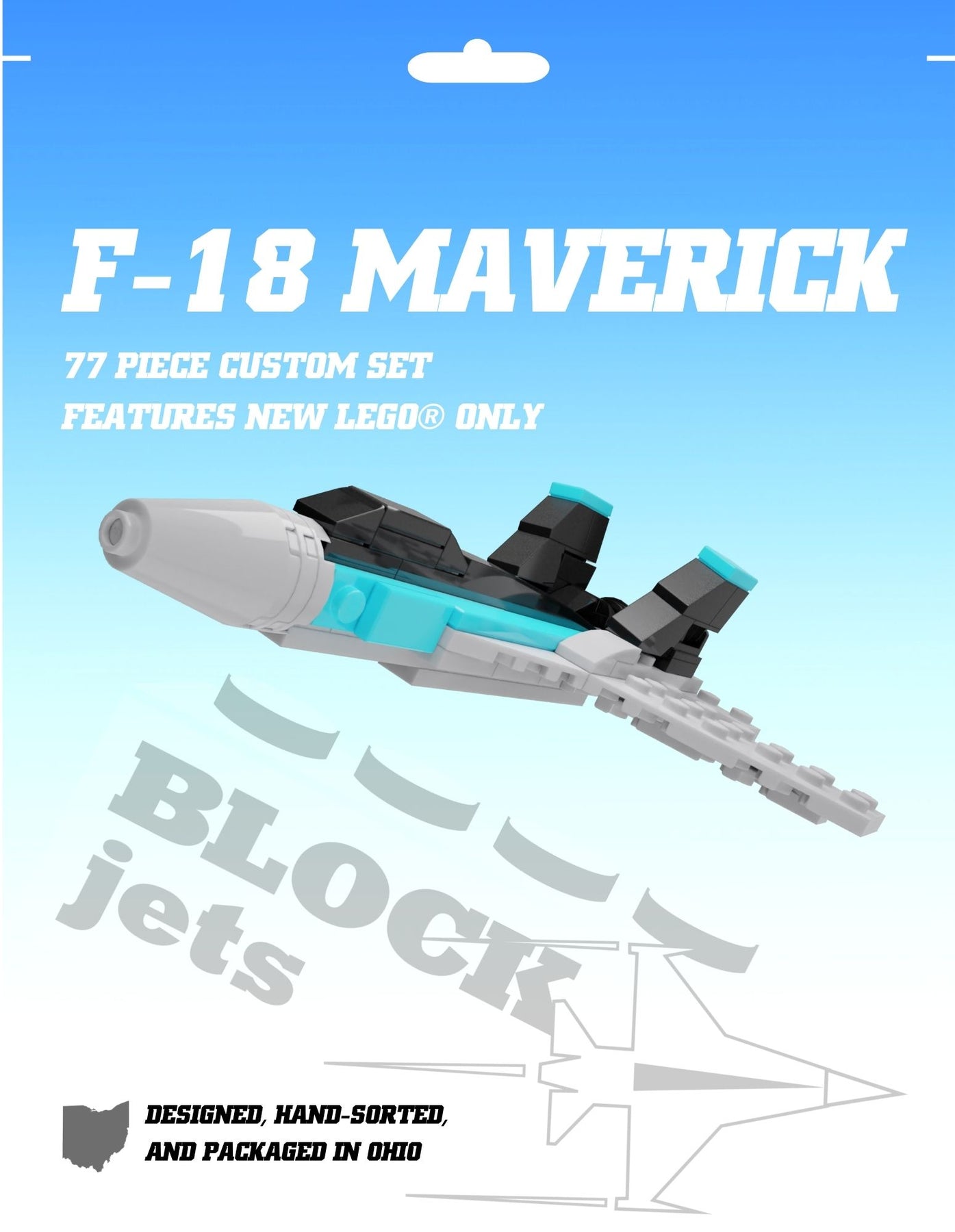 Mini F-18 Maverick Custom Set – BLOCK Jets
