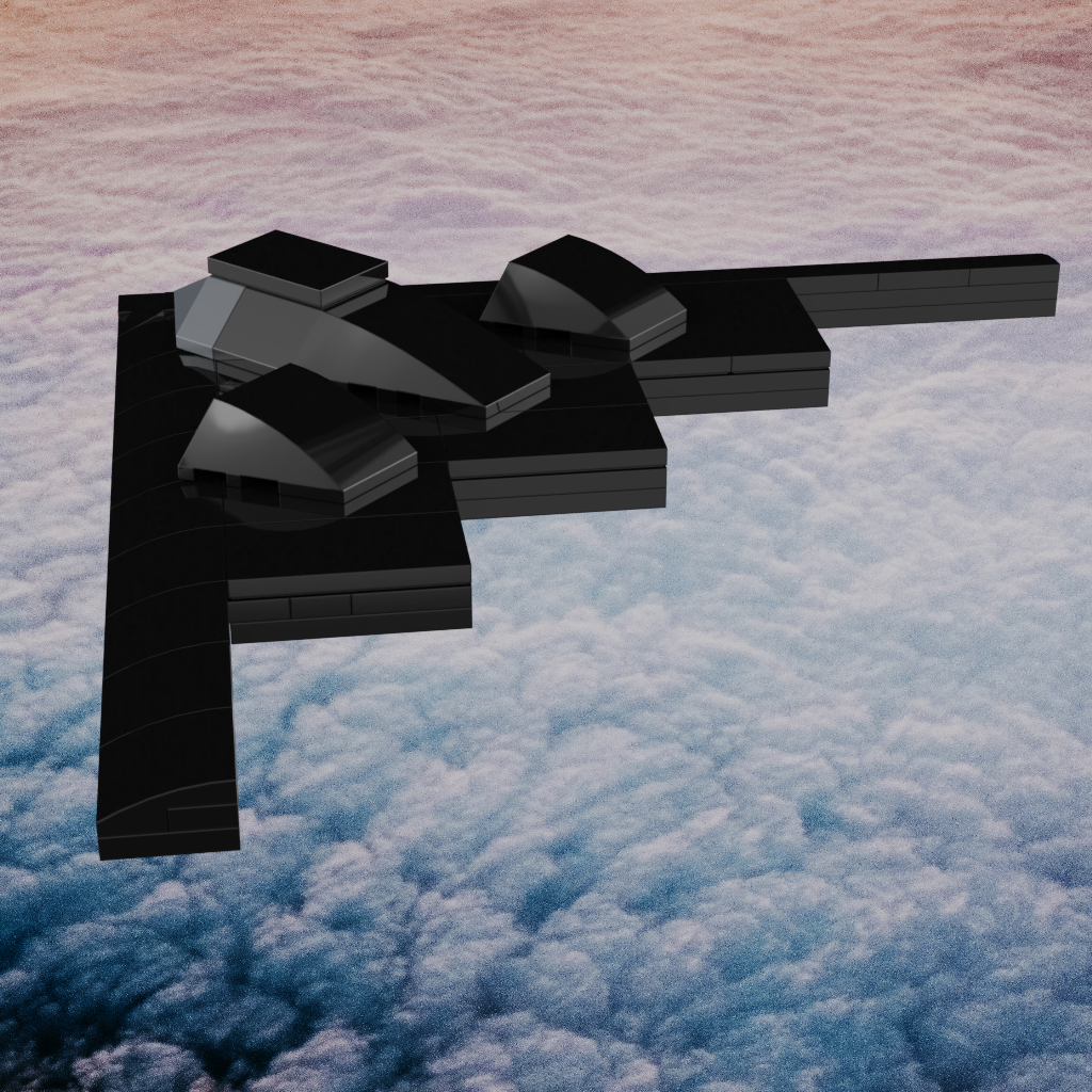 Mini B-2 Stealth Bomber Custom Set - 100% LEGO | Block Jets – BLOCK Jets