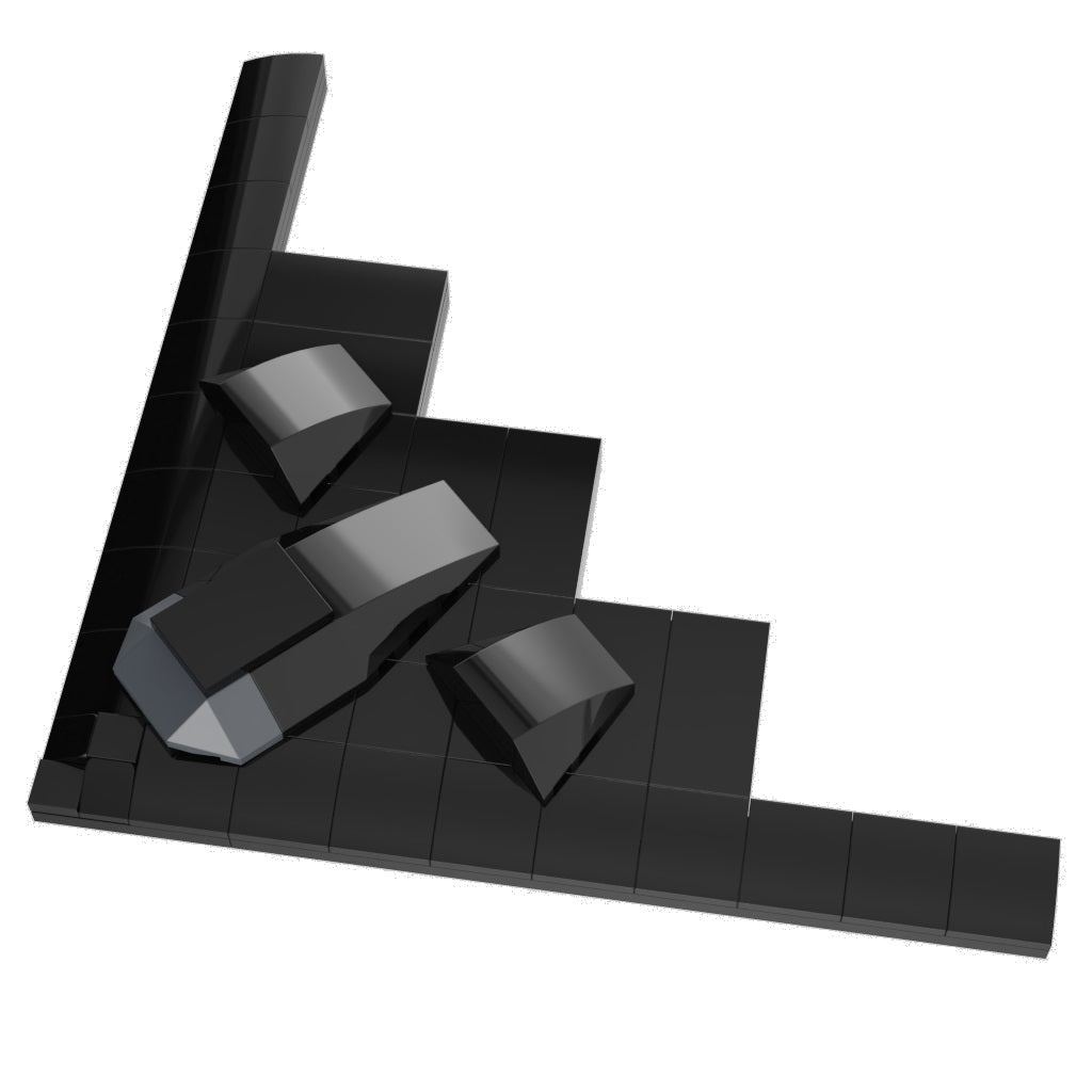 Mini B-2 Stealth Bomber Custom Set - 100% LEGO | Block Jets – BLOCK Jets